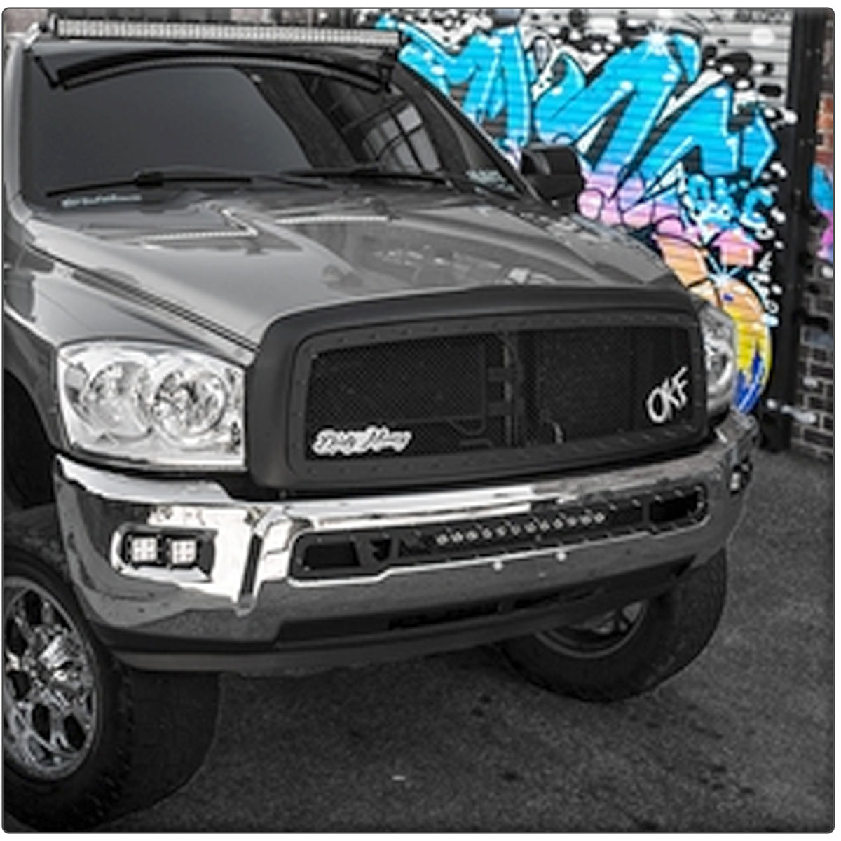 2003-2005 3rd gen Ram, 2500/3500/4500 Grilles – Overkill Fab