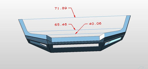 Overkill Fab Front Bumper DIY DXF Files | CNC Plasma Cut Plans