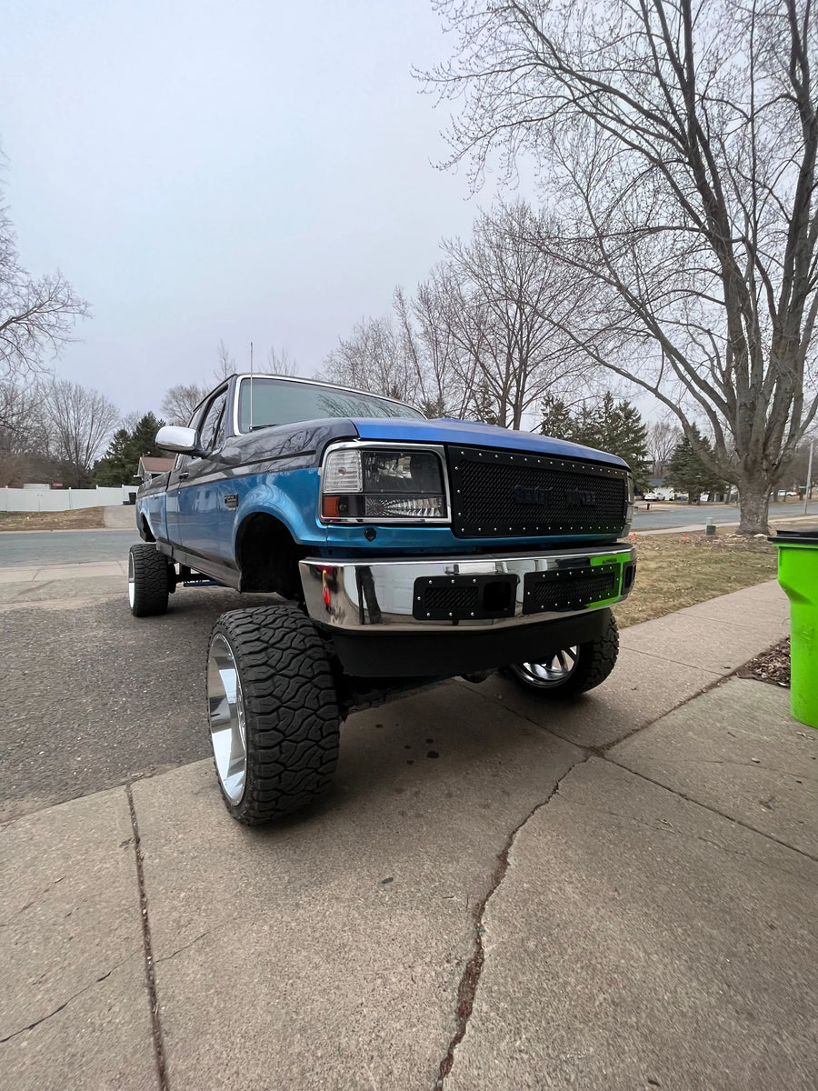 Ford OBS Full Replacement Grille Combo Conversion Kit – Overkill Fab