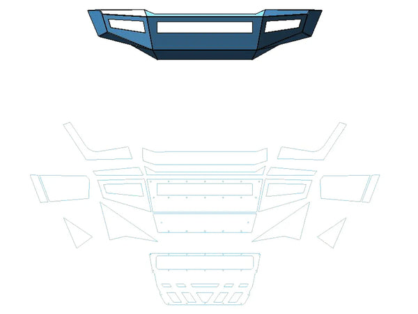 Front Bumper DXF – Overkill Fab